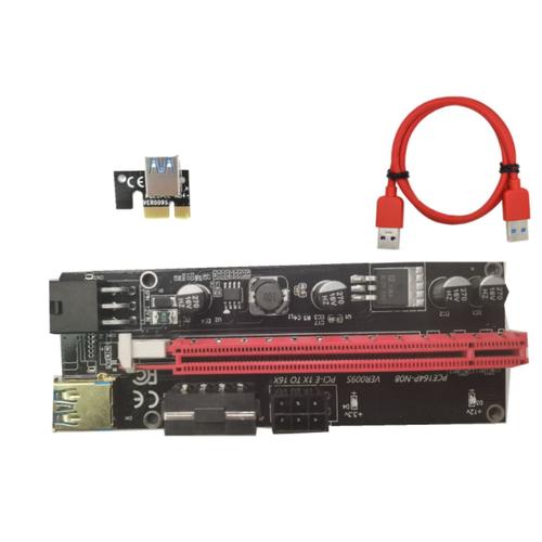 Jual PCIE RISER VER 009S PCI-E 1X to 16X LER 009 Card Extender PCI ...