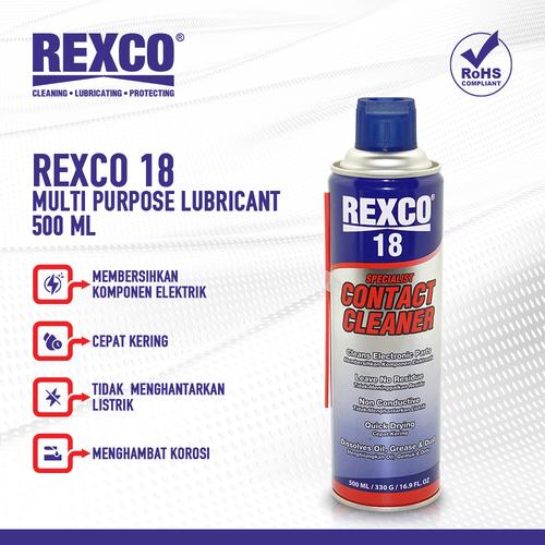 Promo Rexco 18 Pembersih Elektrik & Elektronik (Contact Cleaner) 500 Ml ...