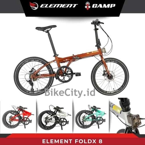 Jual Sepeda Lipat ELEMENT FOLDX 8 SPEED 20 INCH 451 2022 - Jakarta ...
