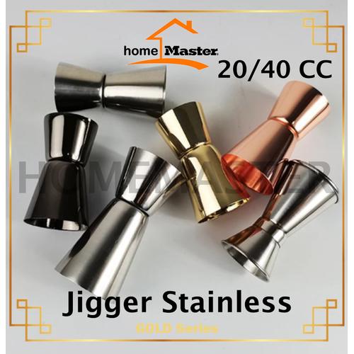 Jual Jigger/Gelas Ukur Mini Stainless 20-40 CC JIGGER2040 - Silver ...