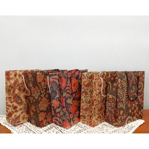 Jual Paper Bag Batik Goodie Bag Gift Tas Kantong Kertas Ukuran 20x8x25 ...