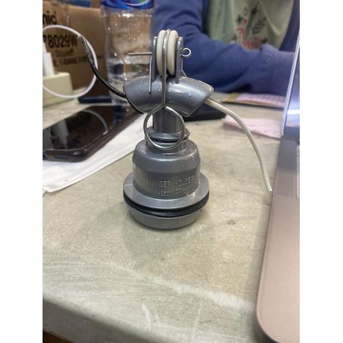 Jual Fitting Fiting Besi Keramik Kap ijo Wd E27 Outdoor Fitting Jalan ...