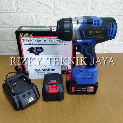 Jual MOLLAR IMPACT WRENCH CORDLESS CIW20750 BOR BATERAI MOLLAR IMPACT ...