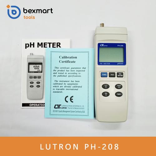 Jual LUTRON PH-208 PH Meter/PH208/PH 208 - Jakarta Barat - Bexmart ...