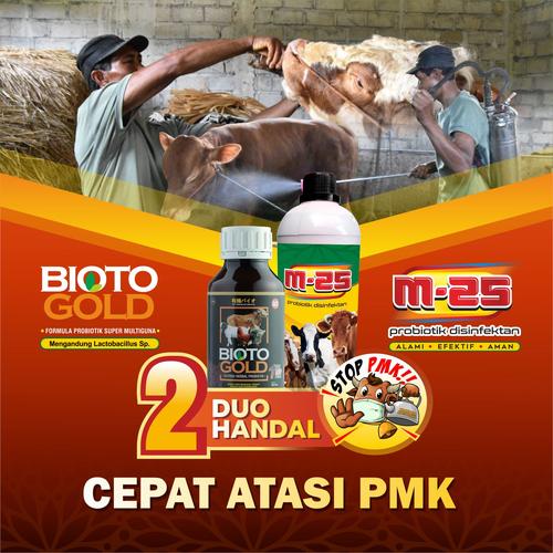 Jual M25 PROBIOTIK DISINFEKTAN KANDANG SAPI UNTUK SEMUA HEWAN TERNAK ...