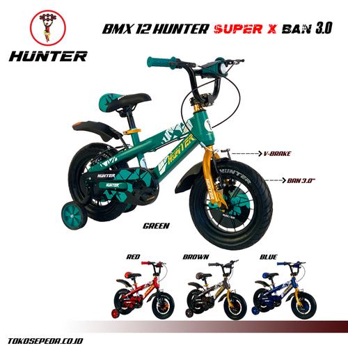 Jual SEPEDA BMX 12 INCH HUNTER SUPER X BAN 3.0 - Kota Surabaya - TOKO ...