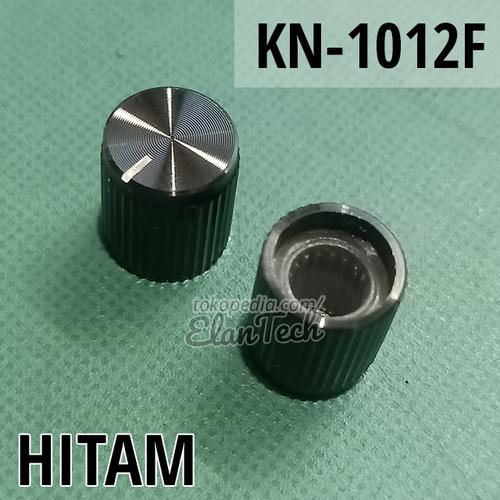 Jual Knob Potensio KN-1012F Aluminium Hitam 10.5mm x 12.5mm Knop ...