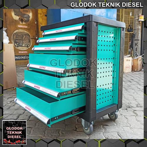 Jual Kotak Lemari Tool Box Cabinet Trolley 6 Drawer WIPRO TCT06D TCT ...
