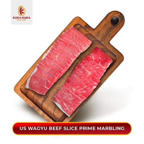 Jual Daging Sapi Us Wagyu Beef Slice Prime Marbling - 250gram - Jakarta ...