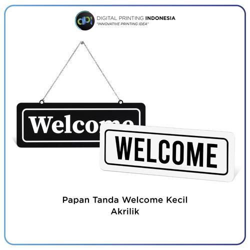 Jual Wall Decor Welcome Sign Acrylic - Papan Tanda Selamat Datang ...