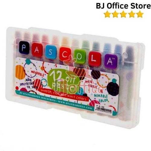 Jual Crayon Pascola 12 Warna / Oil Pastel / Crayon - Kota Bandung - Bj ...