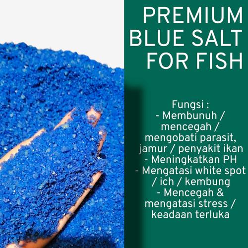 Jual GARAM BIRU PROBIOTIK PREMIUM 1 KG PEKAT KERING GARAM BIRU IKAN ...