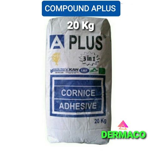 Jual COMPOUND APLUS 20 KG / CORNICE APLUS / KOMPON A PLUS - Kota Bekasi ...