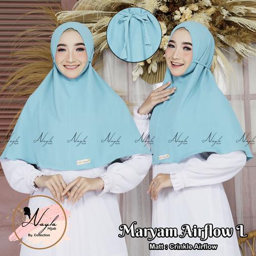 Jual Hijab Instan Bergo Maryam Tali Crinkle Airflow Size L Nayla Hija'b - Ungu - Kab. Bekasi ...