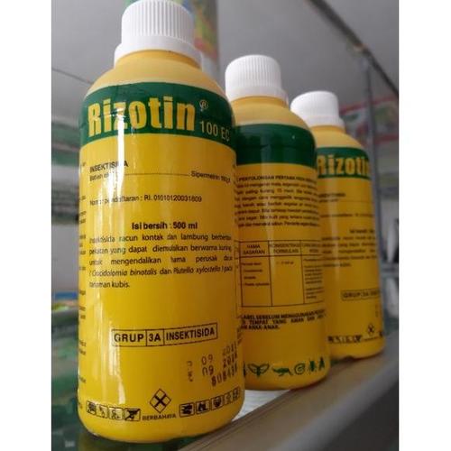 Jual Rizotin 100Ec 500Ml Insektisida Pencegah Dan Pembasmi Hama Tanaman ...