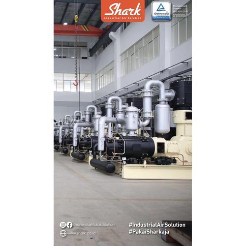 Jual Air Compressor Oil Free High Presure 40 Bar Shark 12/40 - Kab ...