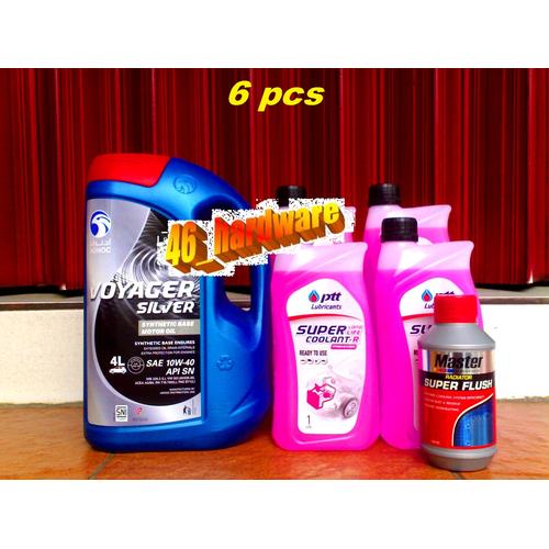 Jual ADNOC VOYAGER SILVER 10W40 GALON SN ACEA A3 4L PTT COOLANT PINK ...