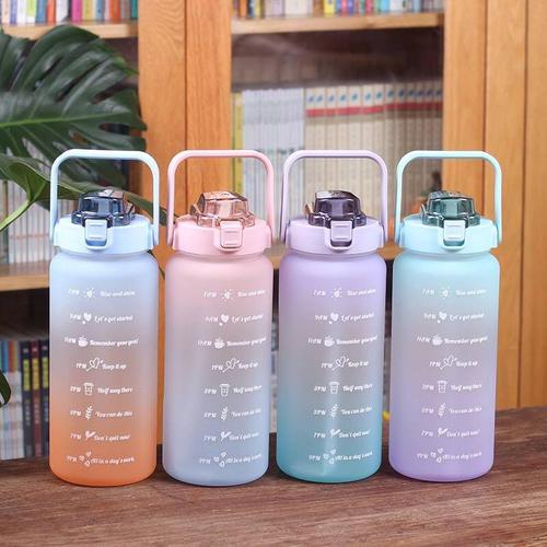 Jual Botol Motivasi Gradiasi 2 Liter Ukuran Jumbo - Botol Minum Viral - Kota Bandung - = i2Y ...