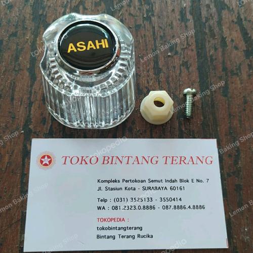 Jual kepala kran asahi / spare part / handle keran san ei tembok ...
