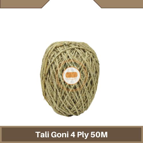 Jual Tali Goni Kecil 4 Ply - Tali Rami 4MM 50m Bahan Kerajinan Paper ...