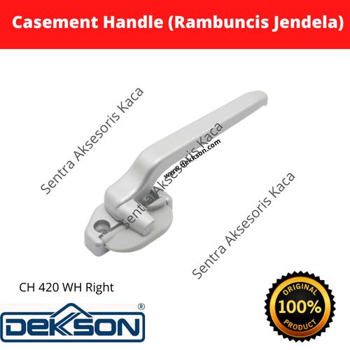 Jual Rambuncis Jendela/Casement Handle Aluminium Dekkson CH 420 NA-L/R ...