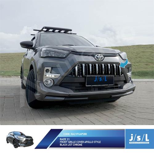 Promo Grill Depan Raize Model Apollo Blacktivo JSL Front Grille Cover ...