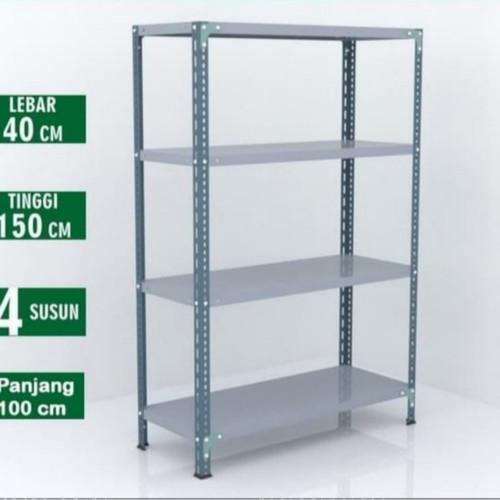 Jual Rak Besi 100x40x150 4 susun - Kota Bekasi - UD. JAYAA.MAKMURR ...