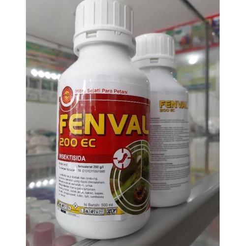 Jual Fenval 200Ec 500Ml Insektisida Kontak Pencegah Dan Pembasmi Hama ...