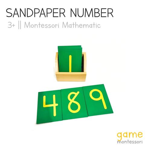 Jual Sand Paper Number - Kab. Tangerang - GAMEMONTESSORI | Tokopedia