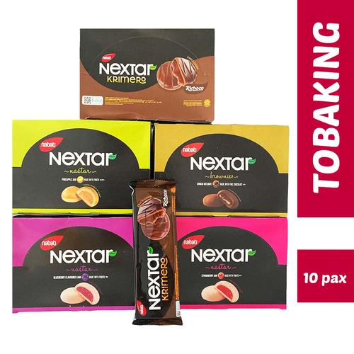 Jual Biskuit Nextar Nabati Brownies Cokelat Nanas Coklat Pineapple 400g ...