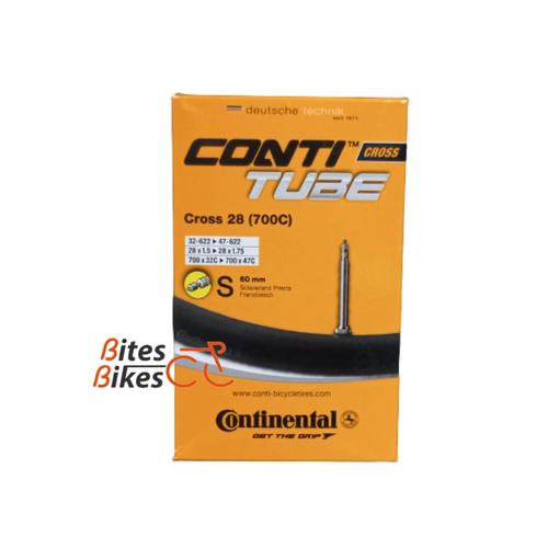 Jual Conti Tube Cross 28C presta 60mm 700x32-47 - Ban dalam road bike ...