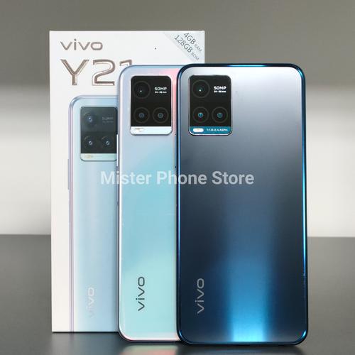 Jual Vivo Y21s 4/128 gb Resmi Fullset Like New Original Second / Bekas ...