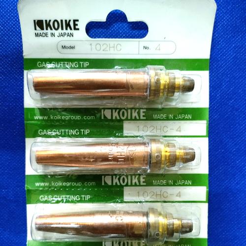 Promo Nozzle Koike Cutting Tip Acetylene 102HC Original No No 0 1 2 3 4 5 - No 3 - Jakarta Barat ...