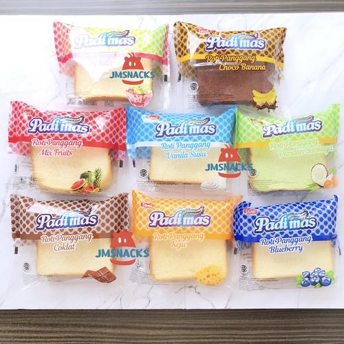 Jual [PROMO!!] Padimas Roti Panggang All Variant 70gr - roti kekinian ...