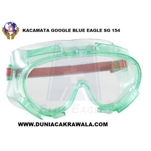 Jual Kacamata Safety Goggle Blue Eagle SG154 Chemical / Dust Goggle ...
