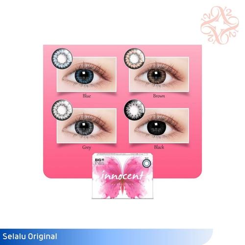 Jual SOFTLENS WARNA EXOTICON X2 INNOCENT BIG EYES READY NORMAL ...