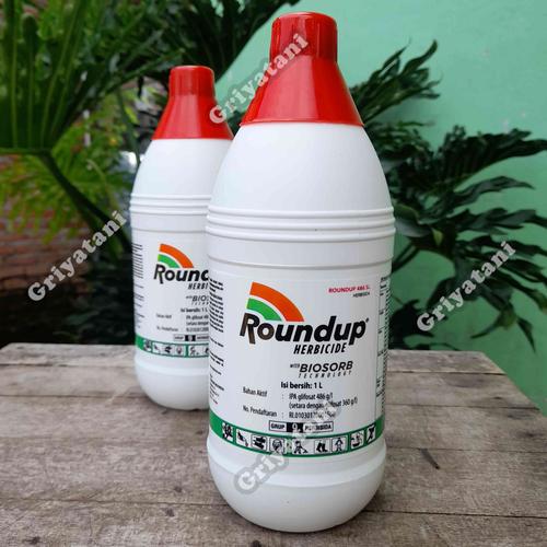 Jual Herbisida Roundup Biosorb 486SL 1 Liter Pembasmi Rumput Round Up ...