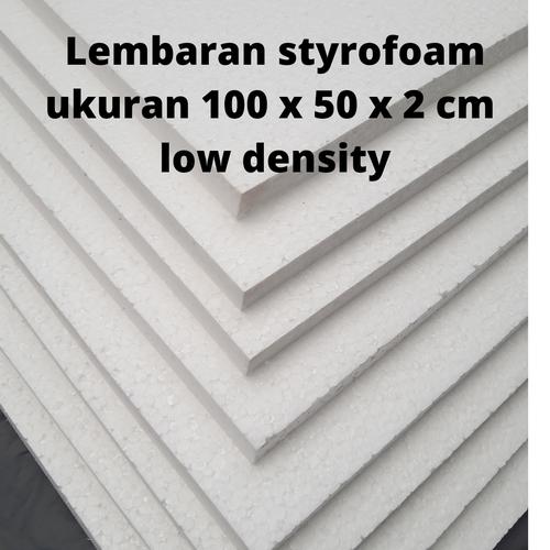 Jual STEROFOAM LEMBARAN LOW TEBAL 2 cm UKURAN 100 x 50 cm - Kota ...