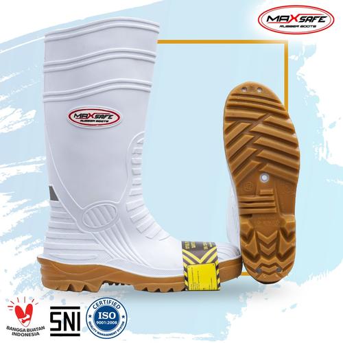Jual Sepatu Boot Safety Max Safe putih - MaxSafe, 41 - Kota Bandung ...