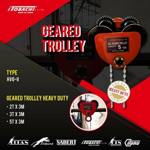 Jual ITOBACHI Gear Troli Hoist Takel JAPAN Geared Trolley 3 Ton 3 meter ...