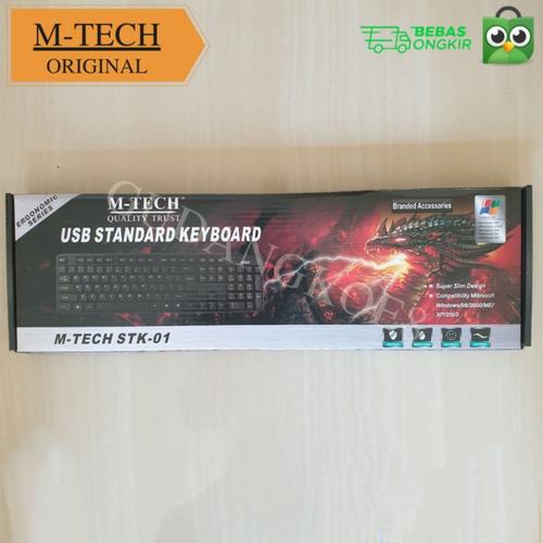 Jual KEYBOARD USB STK 01 L/ KEYBOARD STANDARD FOR PC - Jakarta Pusat ...