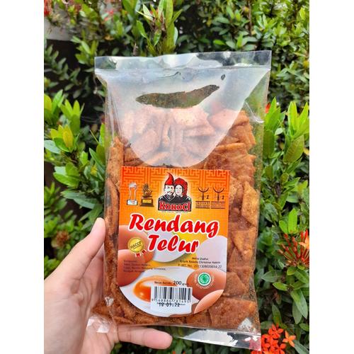 Jual cemilan khas padang rendang telur cemilan gurih cocok untuk lauk ...