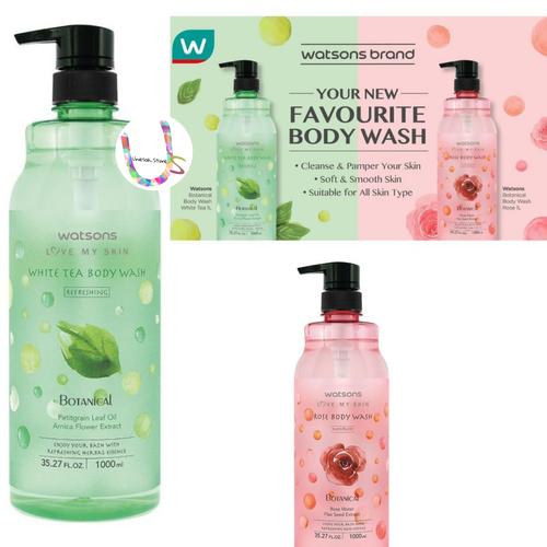 Jual Sabun Mandi Watsons Love My Skin Rose/ White Tea 1L - ROSE ...