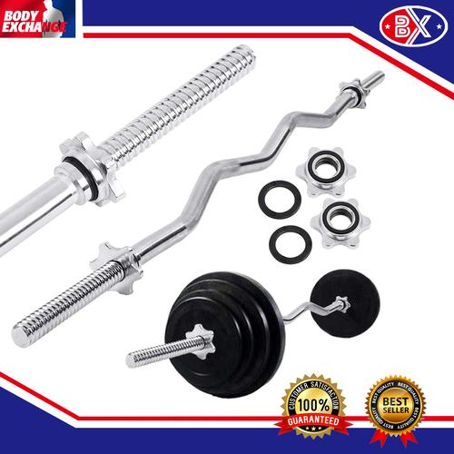 Jual Batang Besi Weight Bar - Curl Dumble Bar 120cm - Solid Bar ...