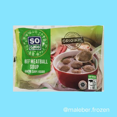 Jual so good bakso sapi kuah 120 gr - Kota Bandung - Maleber Frozen ...
