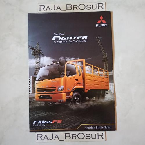Jual Poster brosur Mitsubishi Fuso Fighter Bak Besi FM65FS 240PS 4x2 ...