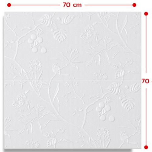 Jual wallpaper foam 3d peredam panas dan suara - pohon cherry putih ...