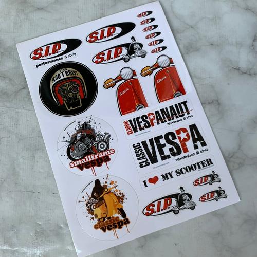 Jual Sticker Set Ori Sip Germany - Jakarta Barat - Vespartshop | Tokopedia
