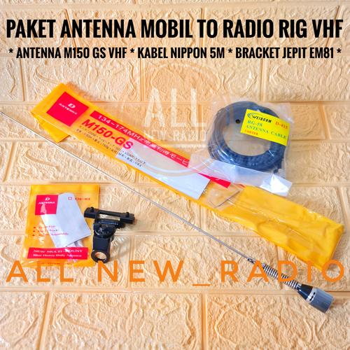 Jual PAKET ANTENA RIG MOBIL ANTENA HT LUAR VHF ANTENNA RIG MOBIL VHF M150 - Jakarta Utara - ALL ...