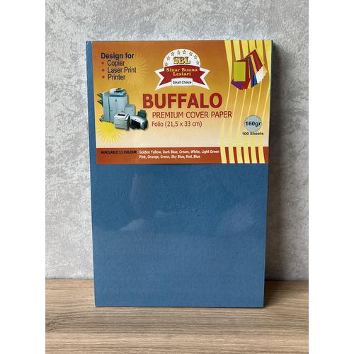 Jual Kertas Buffalo Folio/ Kertas Jilid F4 - Biru Tua - Kota Tangerang ...